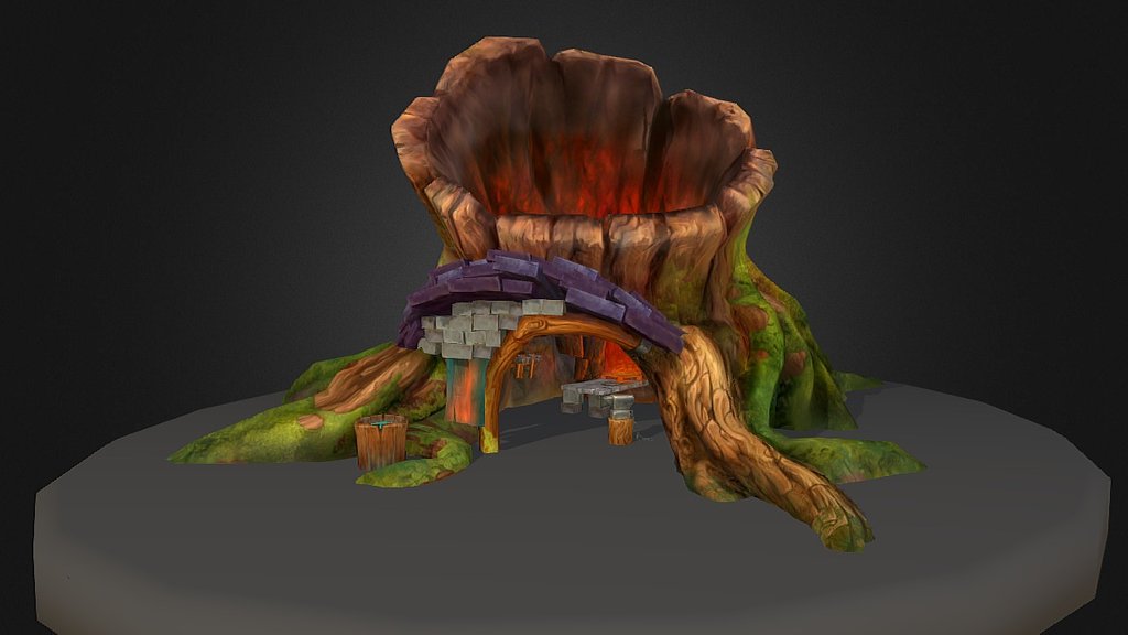 Tree House - 3D model by ToddJEN [1dd77a6] - Sketchfab