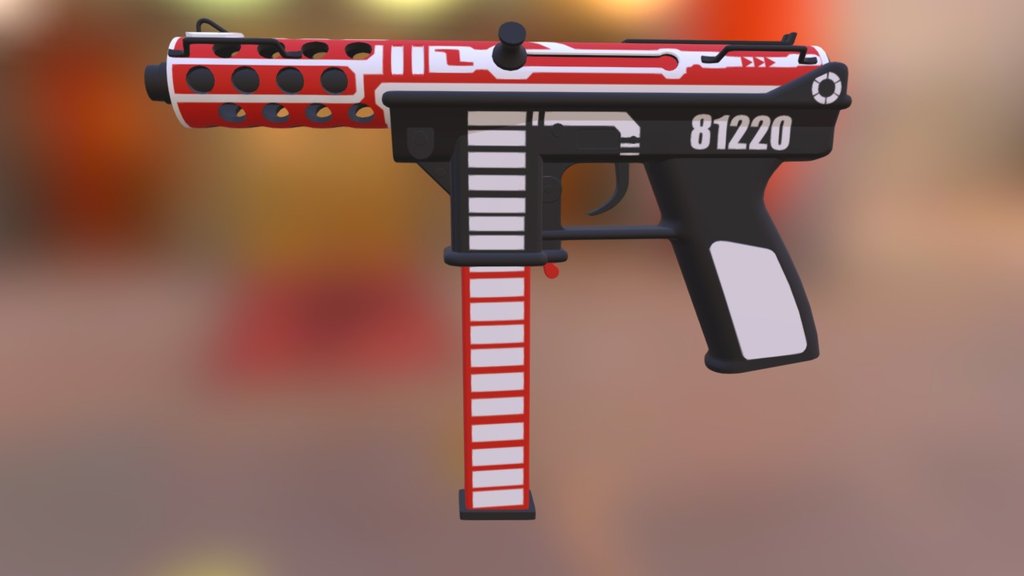 Tec-9|Tehnology Shooting - 3D model by Hamirlay [1dd8026] - Sketchfab