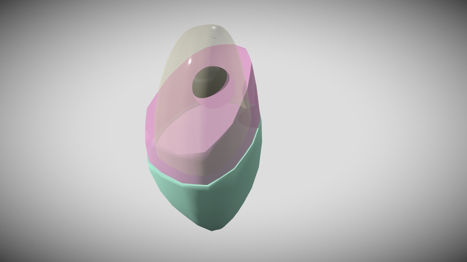 Plant Cell With Primary And Secondary Cell Walls 3D Model By Dr D 