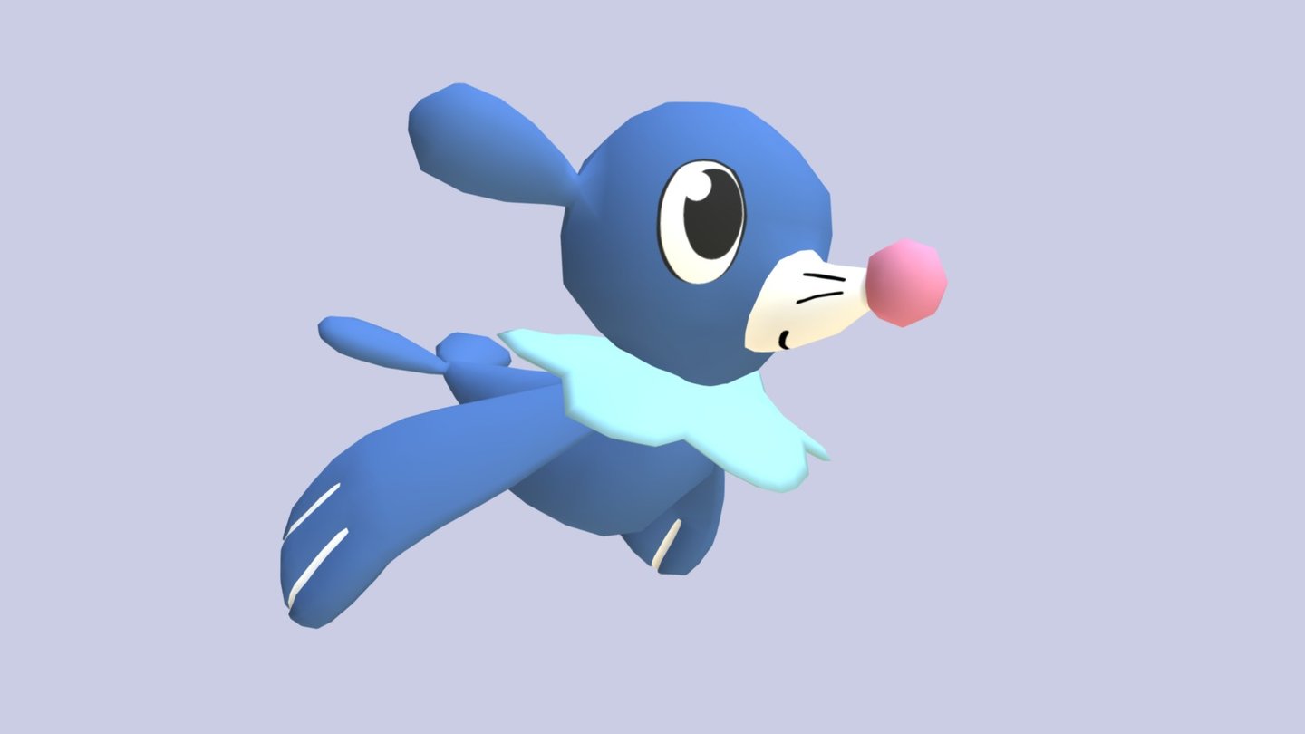 Popplio - 3D model by AlmondFeather [1dda42e] - Sketchfab