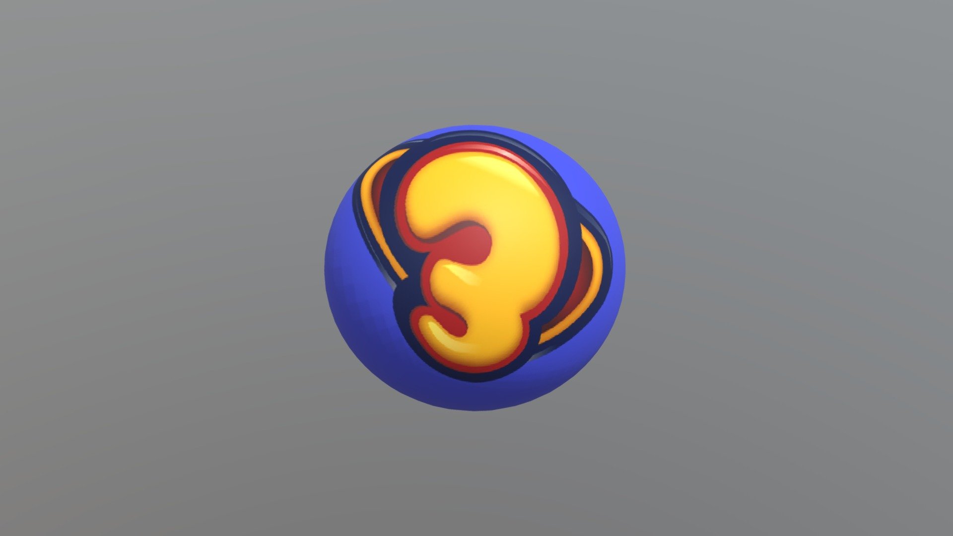 Logo Super 3 - Download Free 3D model by ToniNoguera [1ddb2e9] - Sketchfab