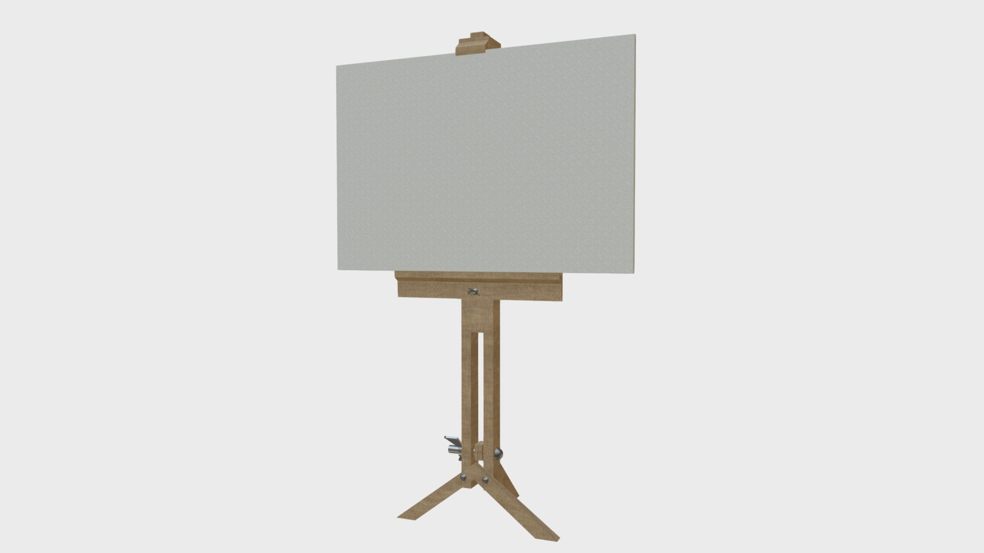 Drawing canvas on tripod - Buy Royalty Free 3D model by ...