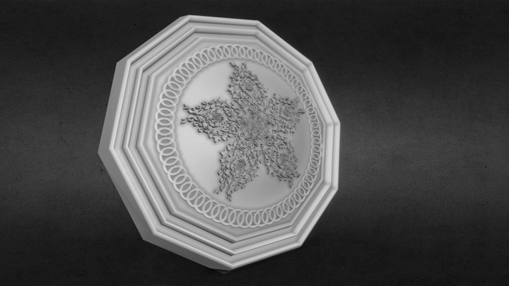 Ceiling-moulding 3D models - Sketchfab