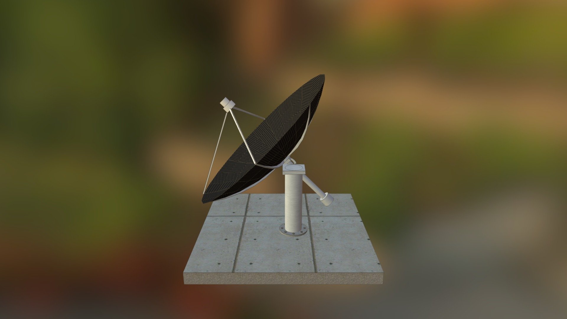 Antena parabolica - 3D model by cabrera92 [1ddc0db] - Sketchfab