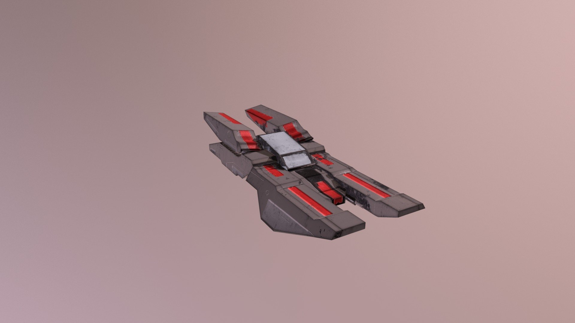 Cyberpunk Ship - 3D model by tomcolston [1ddcd0d] - Sketchfab