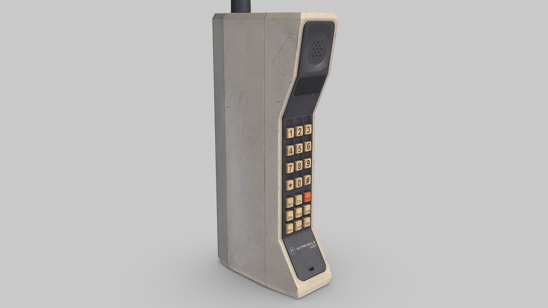 Motorola DynaTAC 8000x - 3D model by drakula_graf [1dddfaf] - Sketchfab