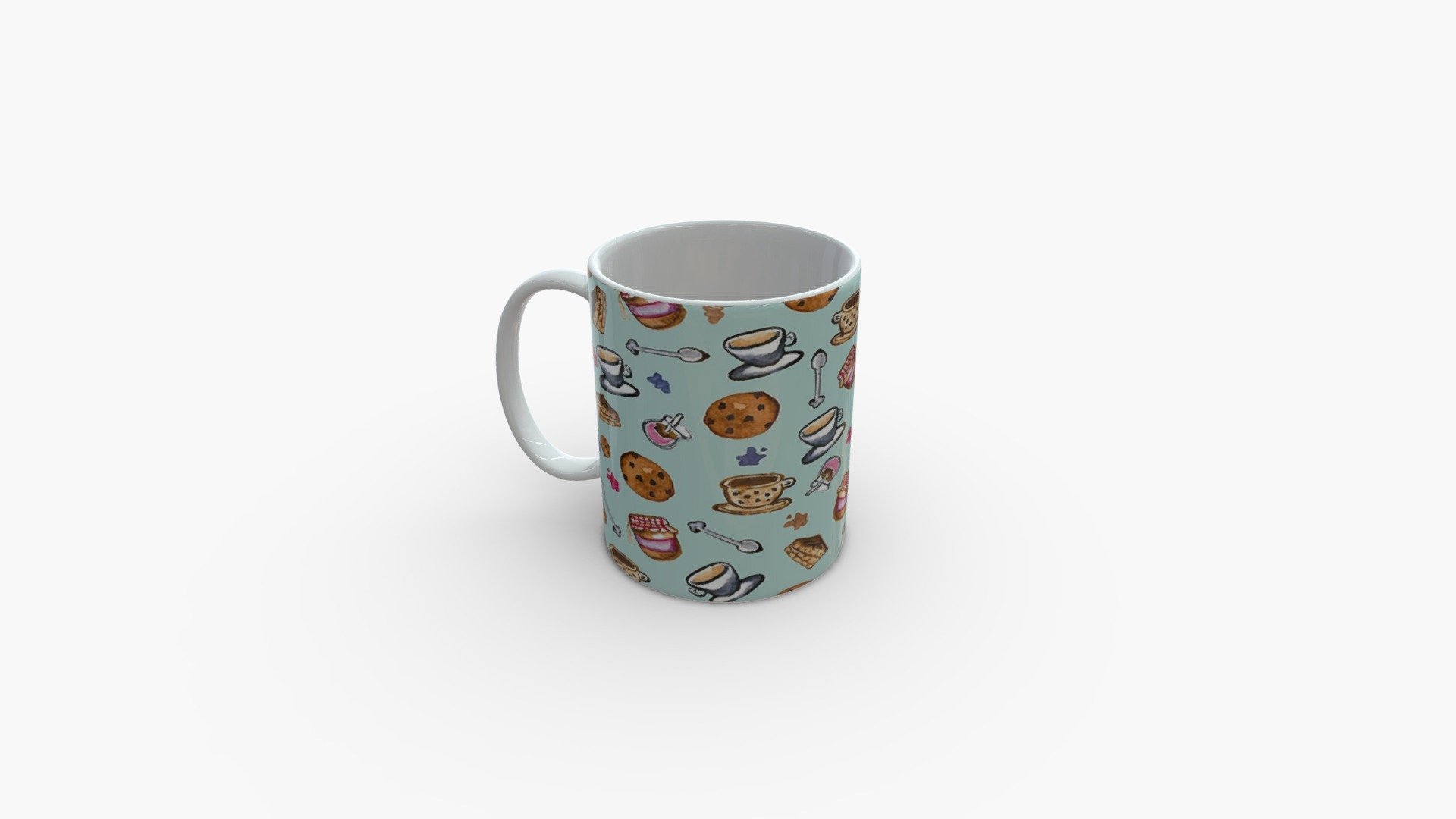 Standard Mug - Download Free 3D model by muckmuddy [1ddf0e1] - Sketchfab
