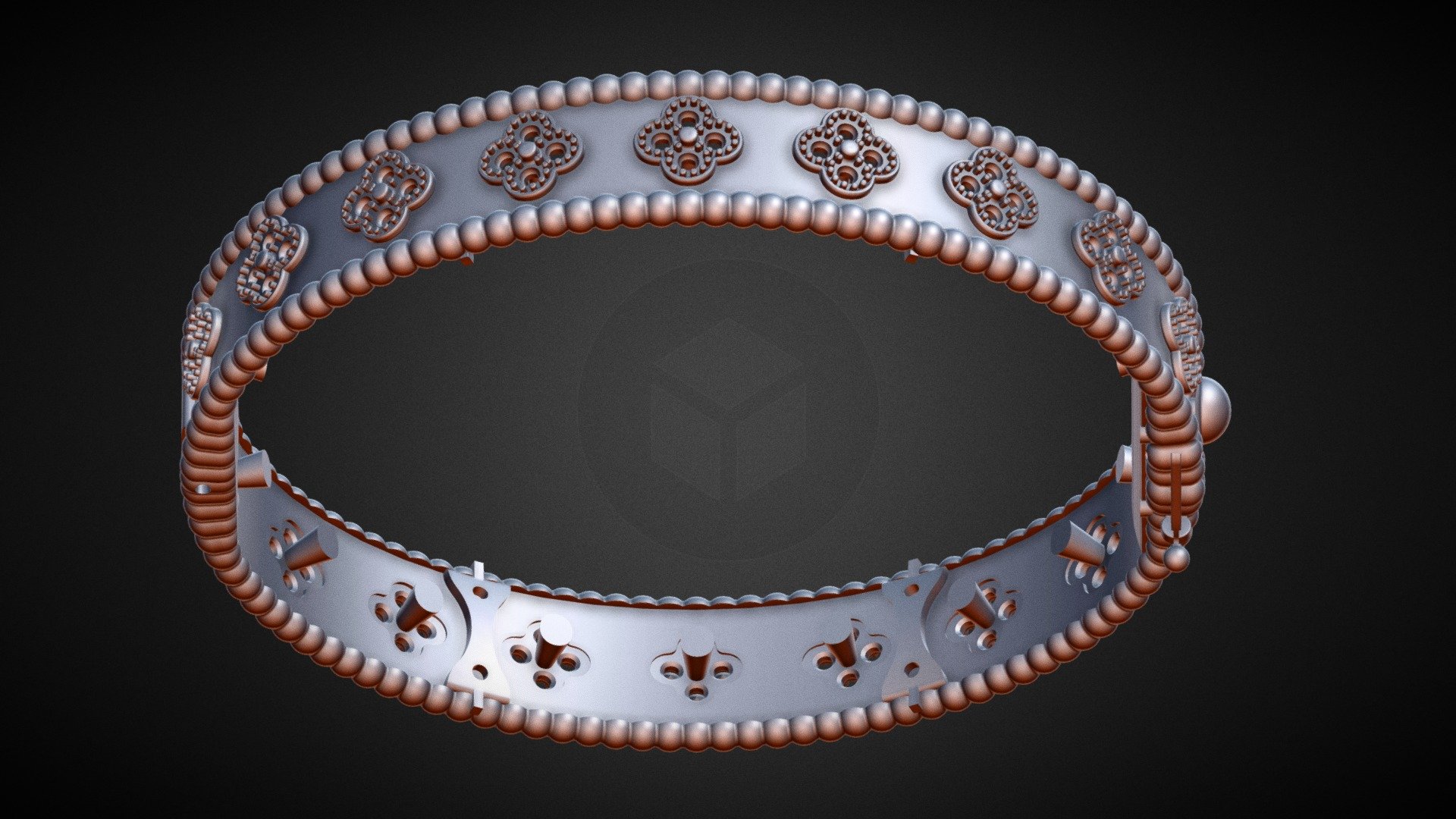 braslet - 3D model by Jewelry Luxury Design (@SergeKatz) [1de066a ...