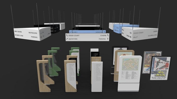 Parking-sign 3D models - Sketchfab