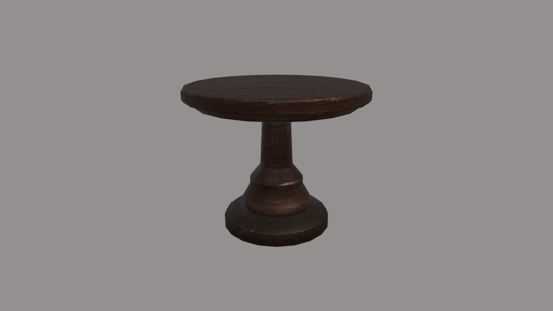 Low Poly Side Table - 3D model by Catherine Lefebvre (@abygaellee ...