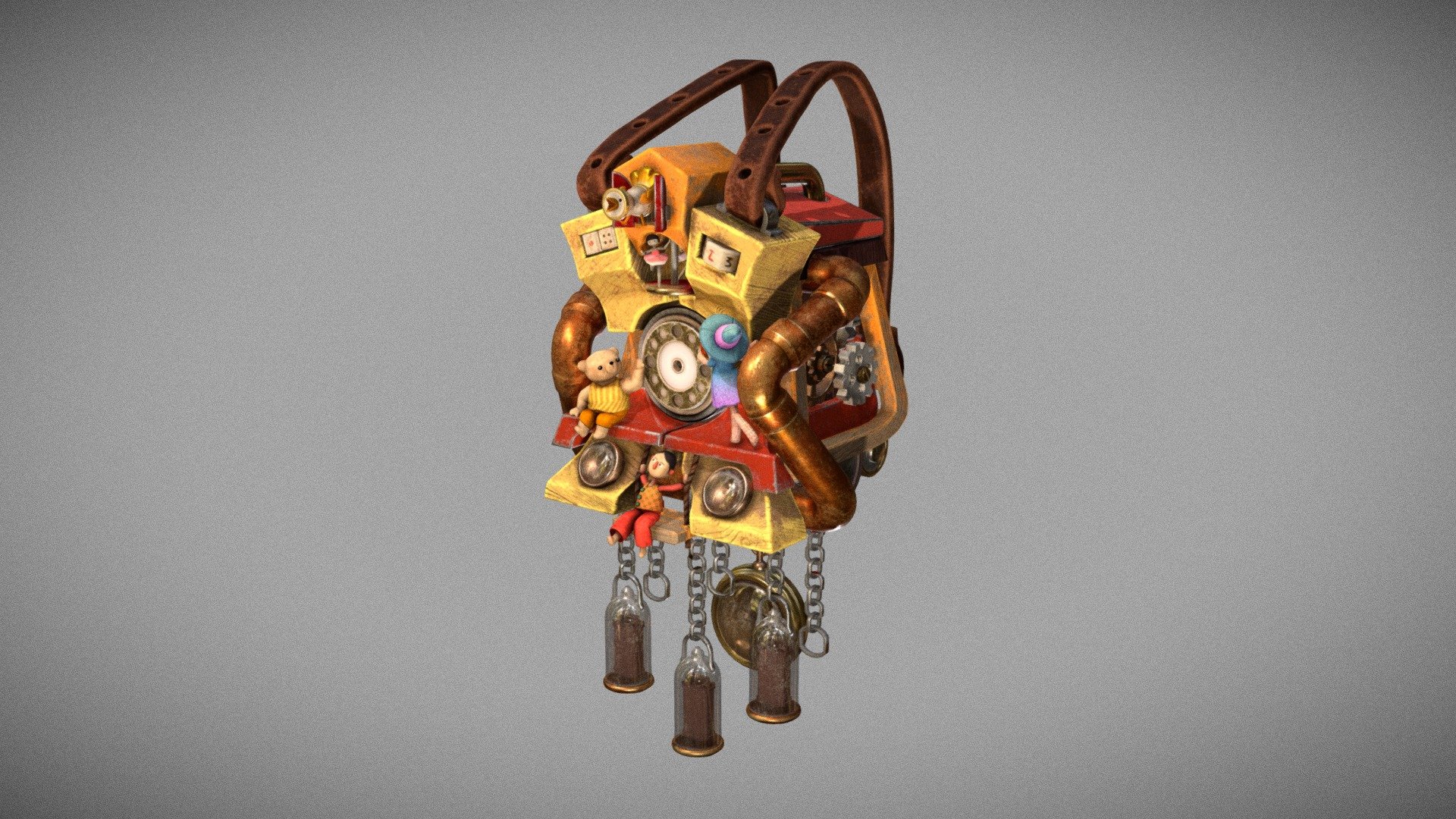 Cuckoo Clock - Download Free 3D model by Daria Khil (@dasha_khil ...