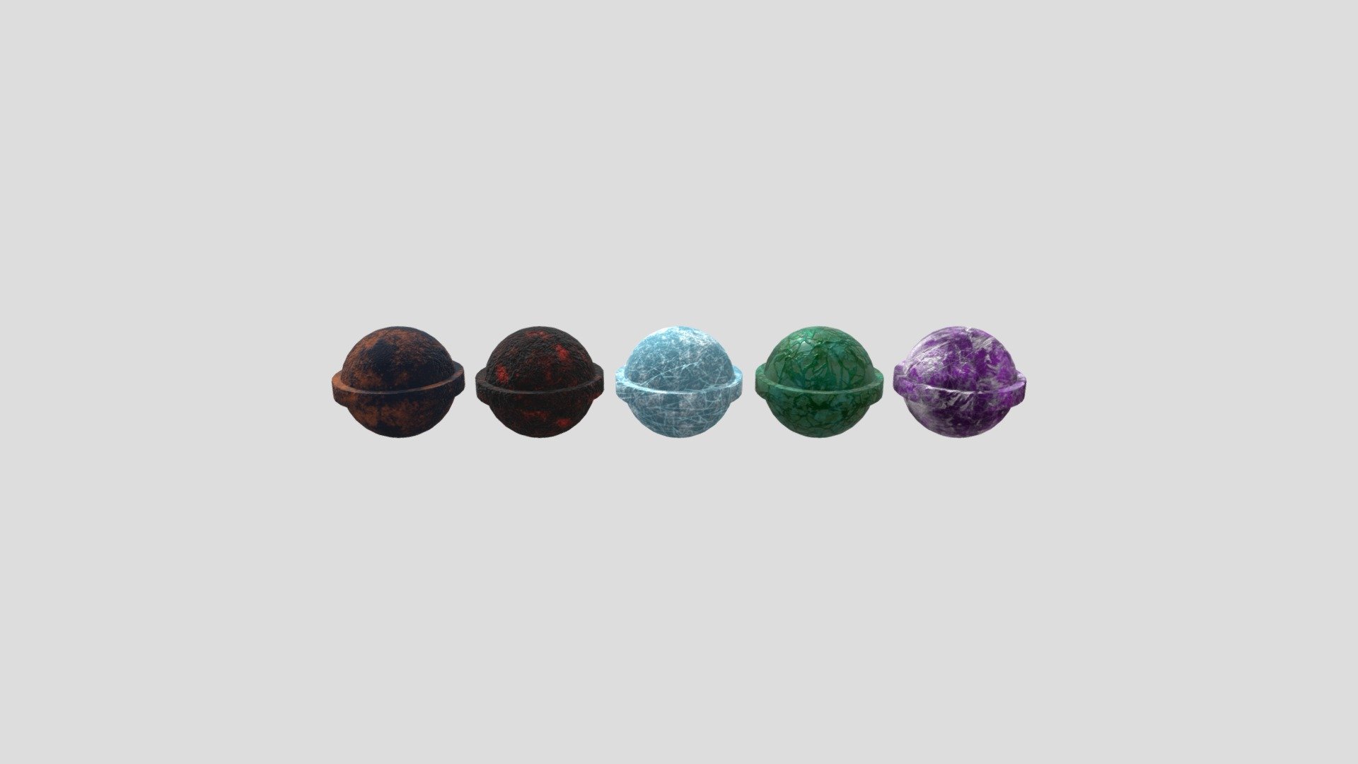 Elemental Spheres - Download Free 3D model by NeroKR13 [1de3a58 ...