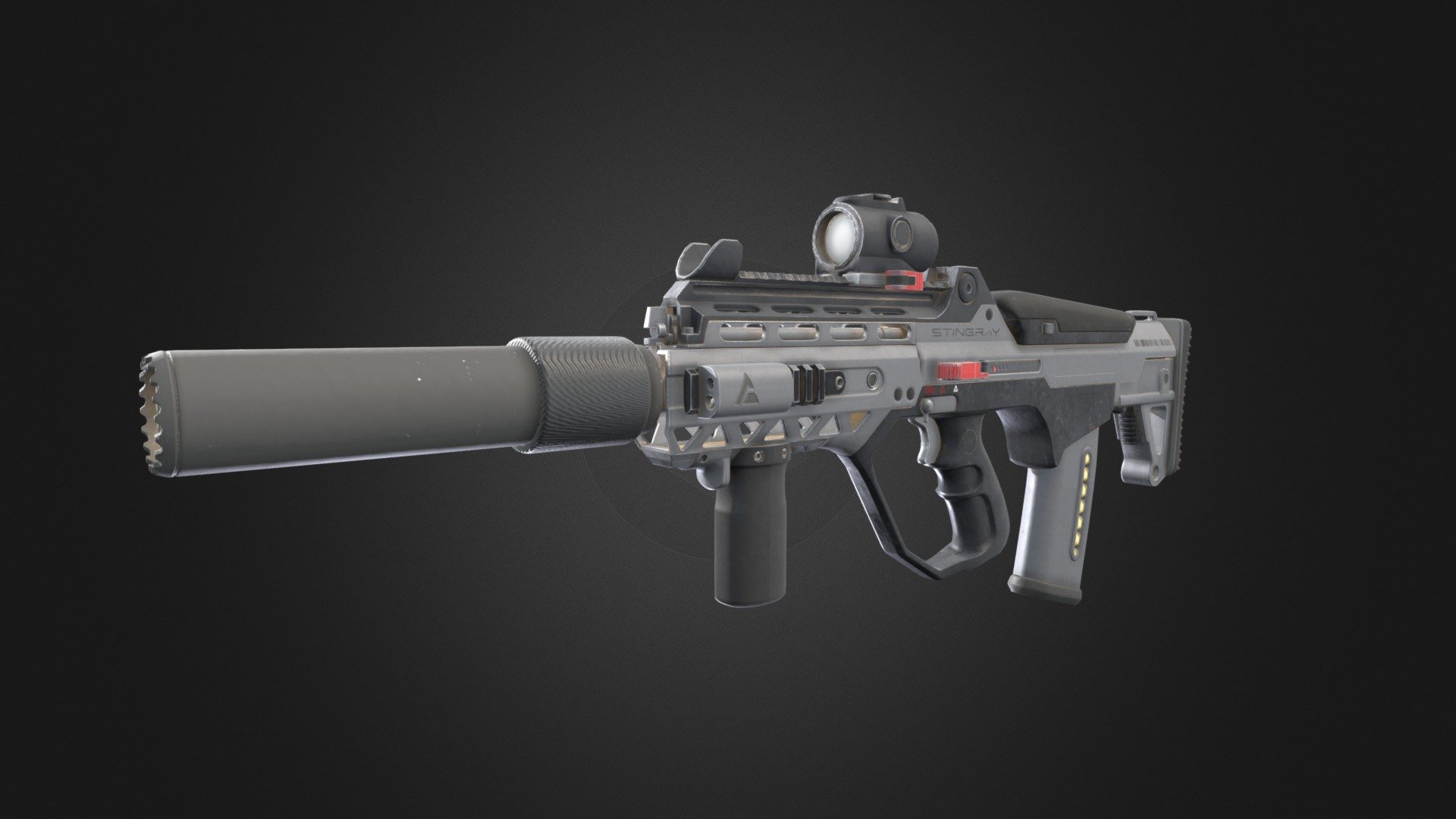 "Stingray" - 3D model by ERI-03 [1de5940] - Sketchfab