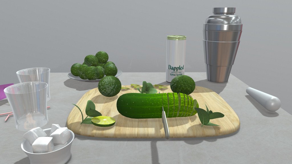 Making food animated - A 3D model collection by luismi93 - Sketchfab