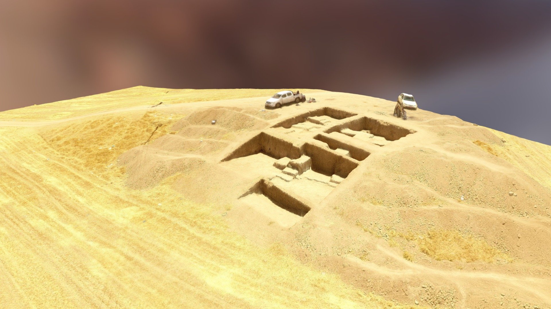Trench 5072/3154 - 3D model by Erbil Plain Archaeological Survey (@epas ...