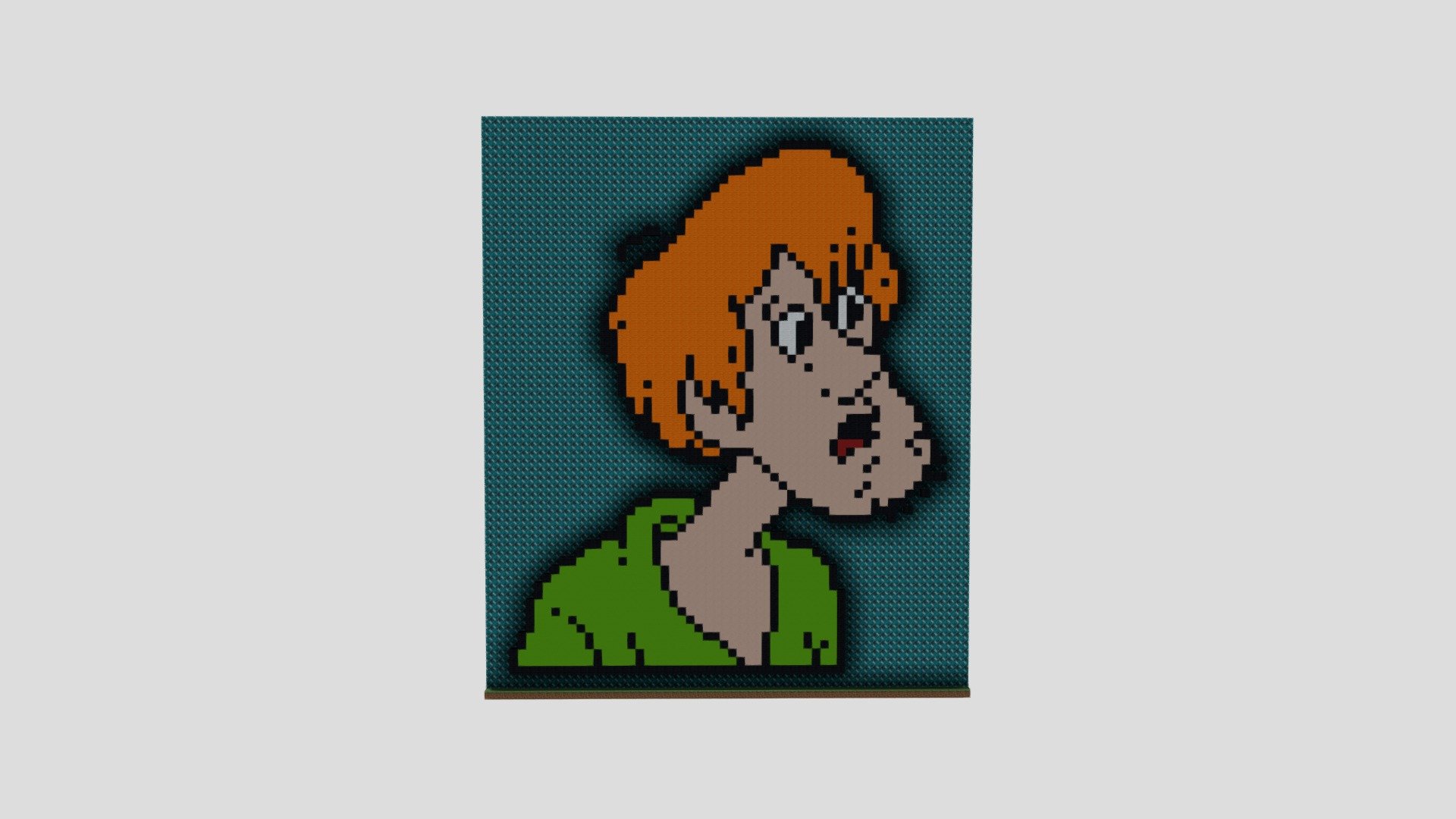 pixel-shaggy - Download Free 3D model by madexc [1de6228] - Sketchfab