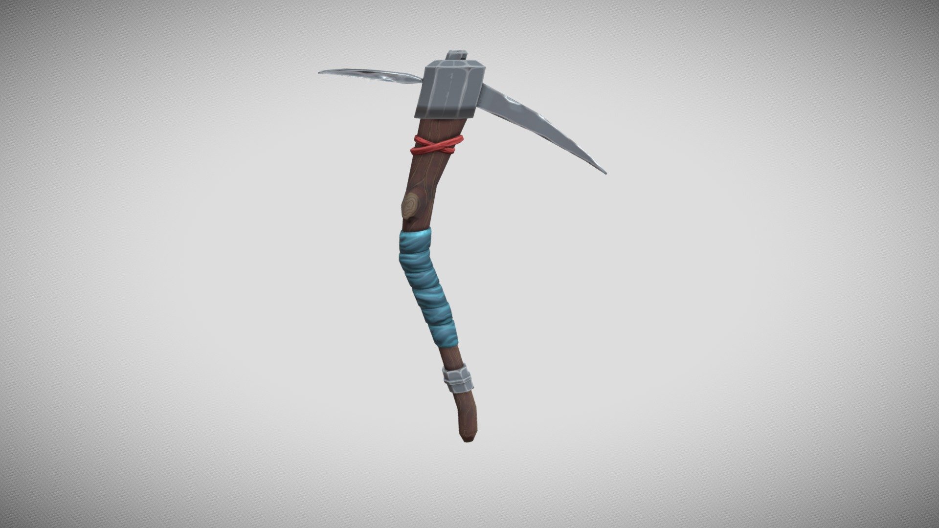 Stylized Ice axe - 3D model by alexandre.katif [1de6797] - Sketchfab