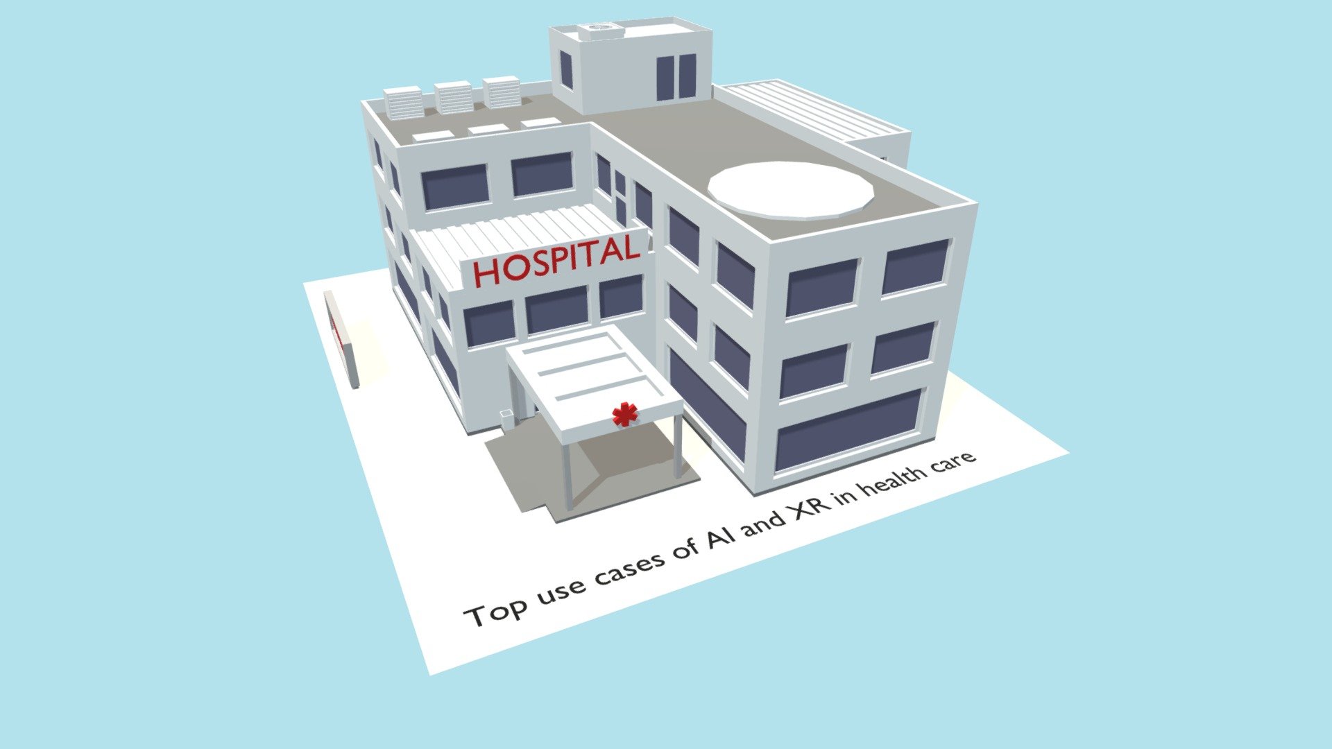 Top use cases of AI and XR in health care - 3D model by ariam1900 ...