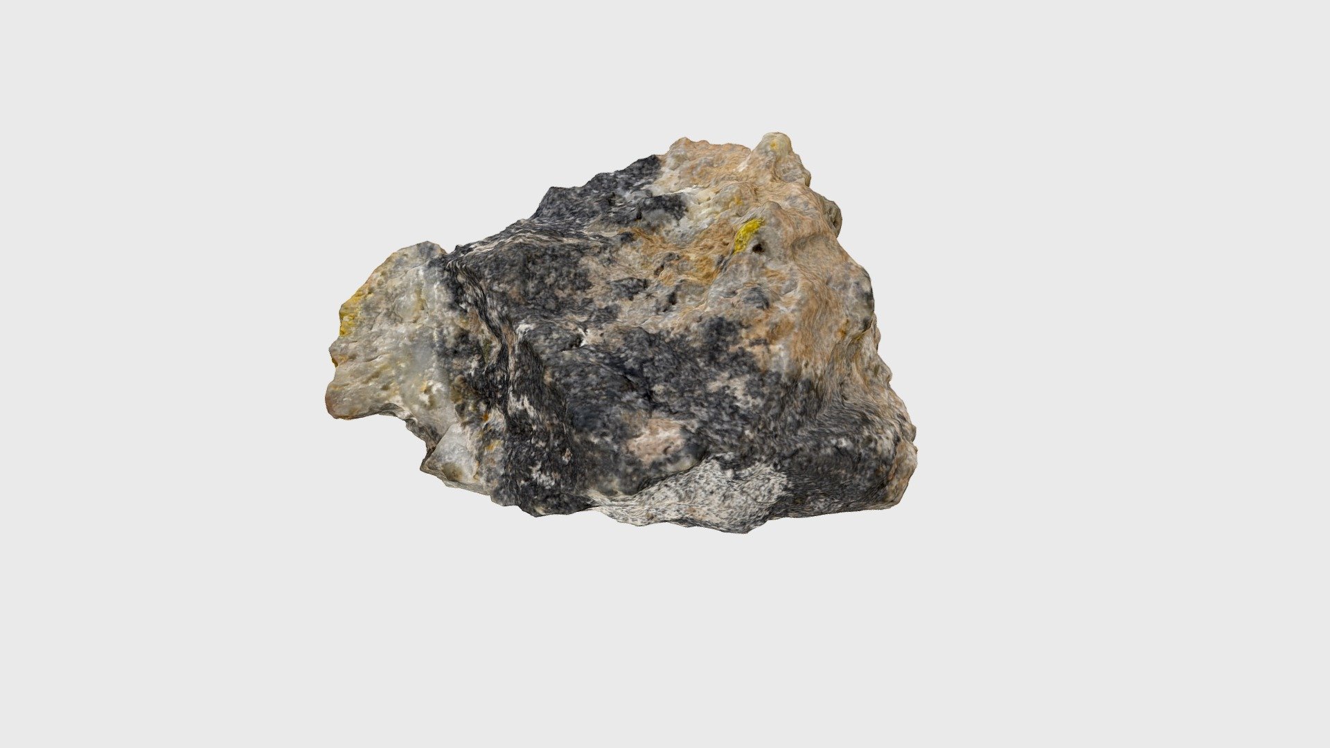 Hessite - Silver telluride - 3D model by Vanessacs (@wzs1518) [1de6aad ...