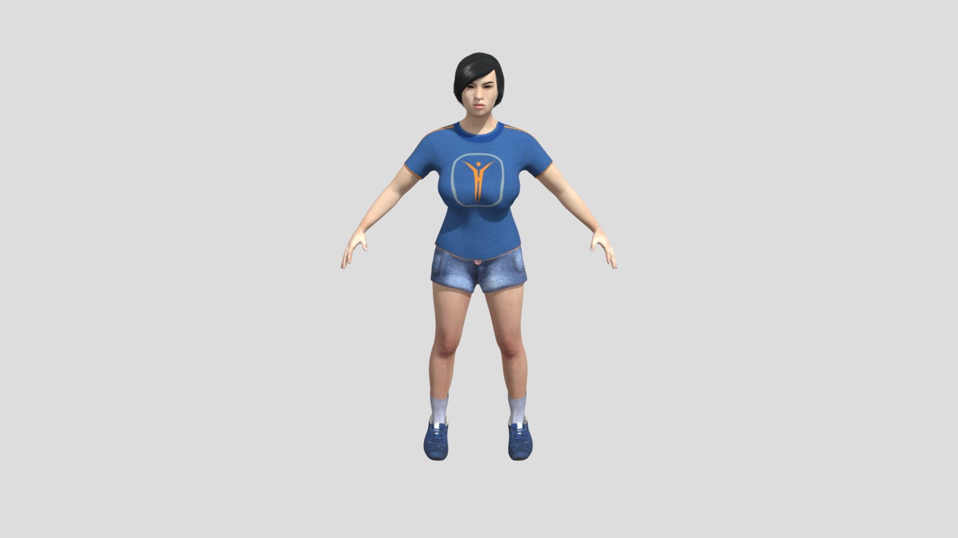 Ayushi Female Charactor - Download Free 3D model by Vaibhav207 [1de6c30 ...