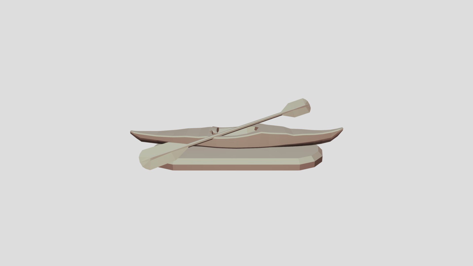 Board Game Piece - Kayak - Download Free 3D model by PerishBtw [1de7331 ...