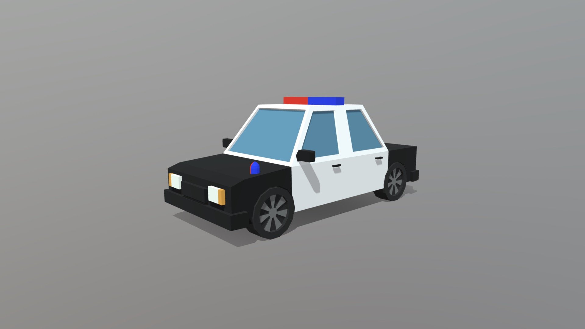 Police Car - Download Free 3D model by AnnPiskacov (@AndreaPiskacova ...
