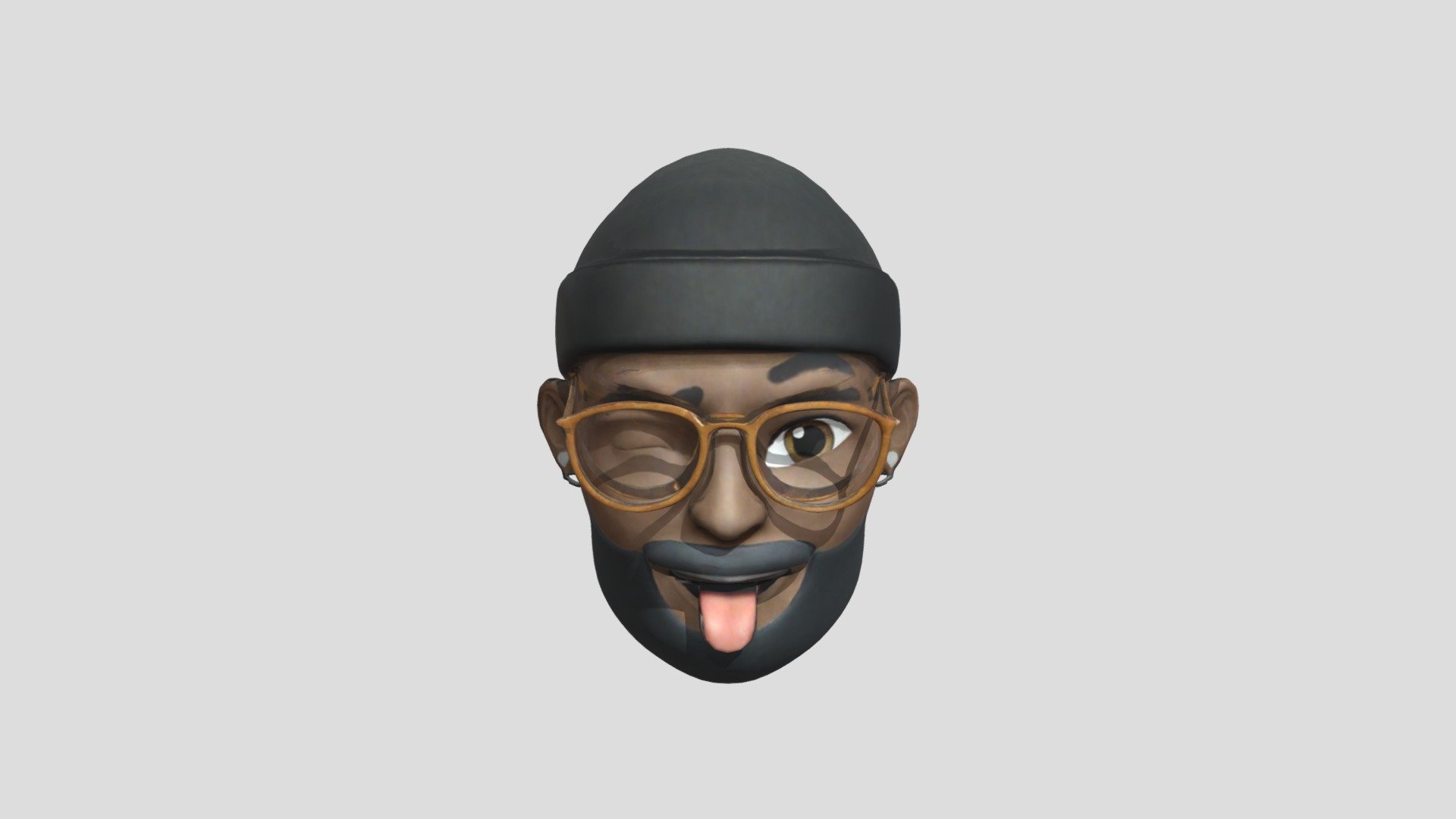 Playful Emoji Face - 3D model by cobbyobieh [1de7dcc] - Sketchfab