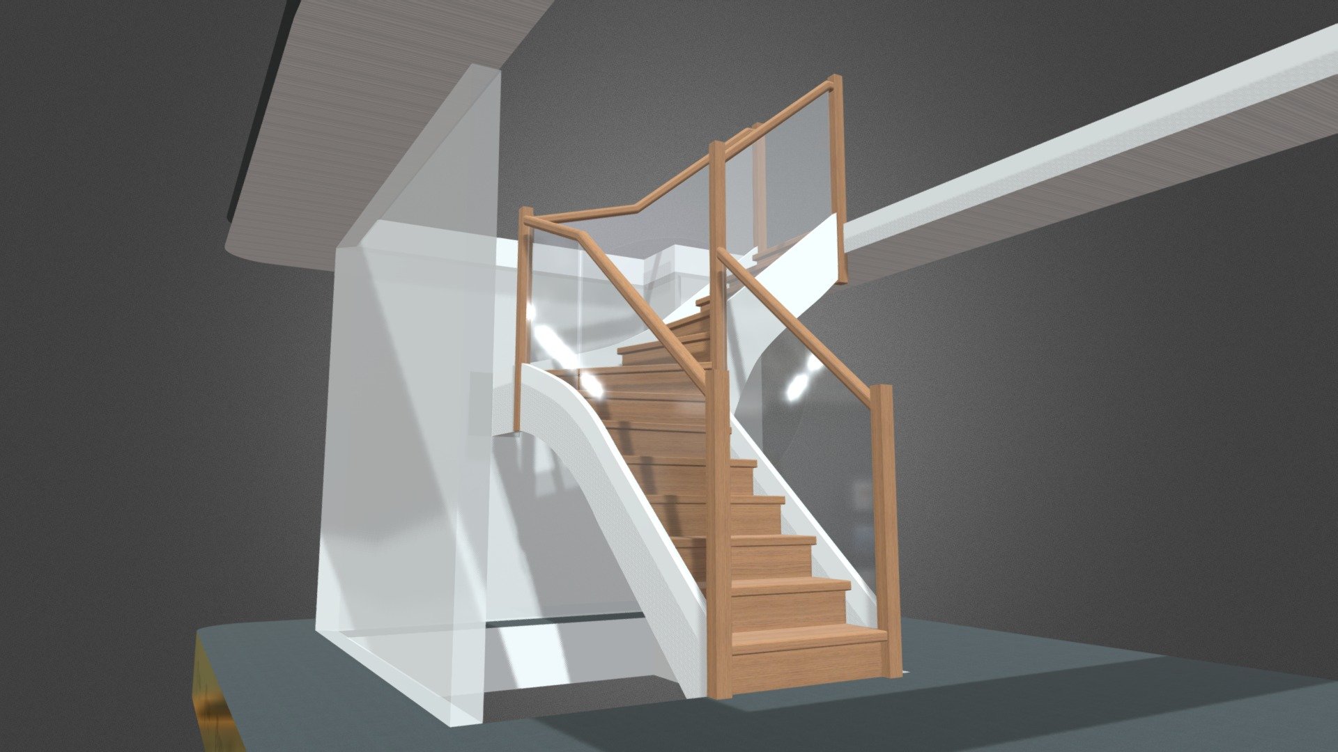 Simon 2 v5 - Download Free 3D model by Arek @ Vonka Stairs (@A.Vonka ...