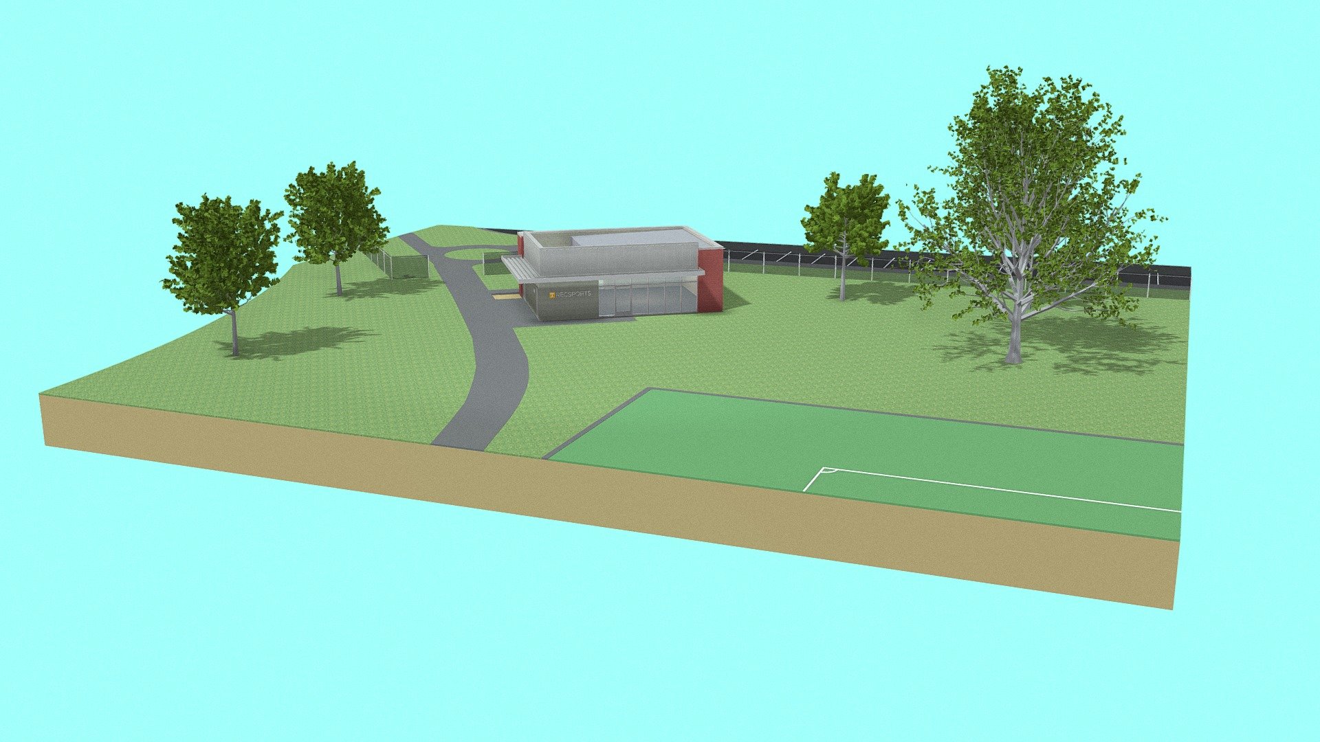 UTK - RECSPORTS - 3D model by D!G!T (@digitdaily) [1de8f8a] - Sketchfab