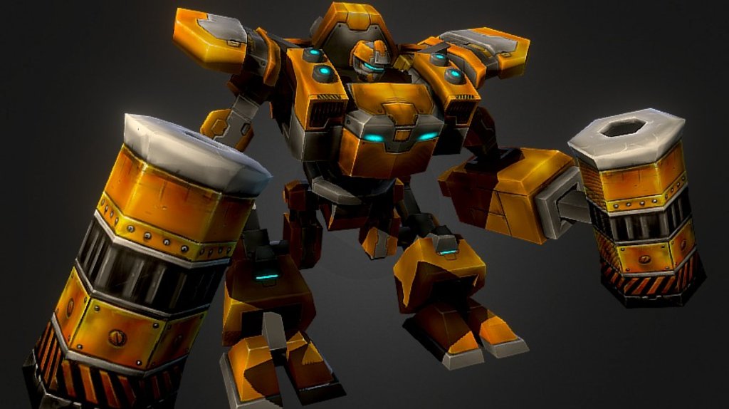 Robot Building Smasher - 3D model by 3DSORCERY [1de9deb] - Sketchfab