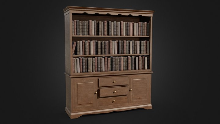 Library 3D models - Sketchfab