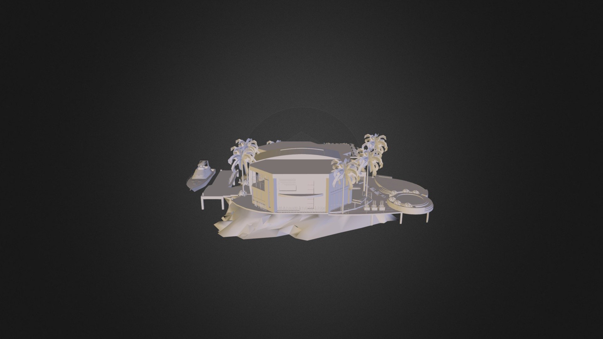 House In The Sea - 3D model by nikus [1deb53a] - Sketchfab
