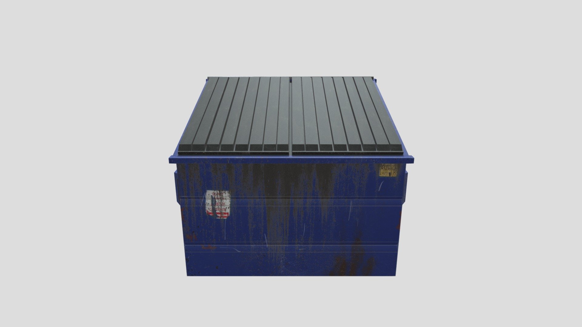 The Dumpster - Download Free 3D model by sdevericks [1decb65] - Sketchfab