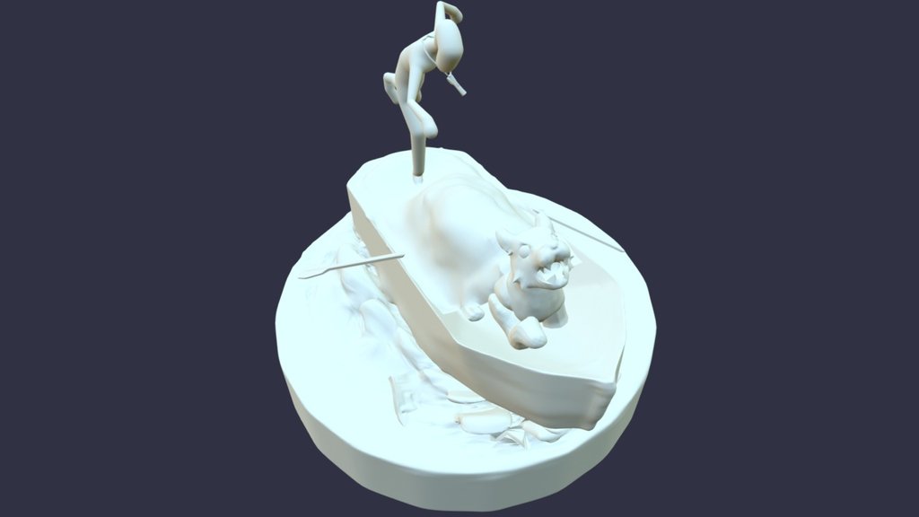 Life of Pi - 3D model by r.lin [1ded2f4] - Sketchfab
