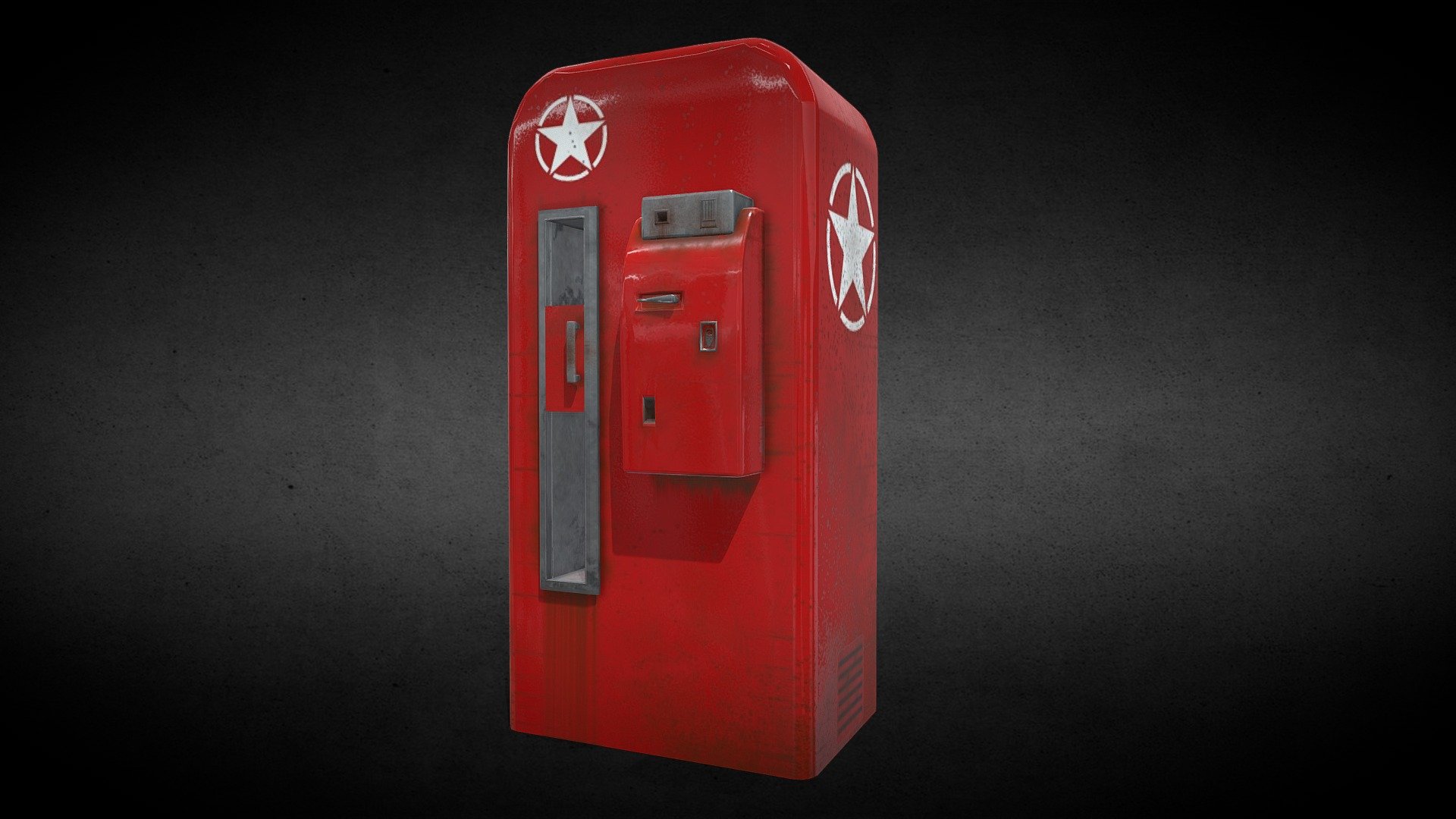Vintage vending Machine - 3D model by charlotte corker (@ccorker ...