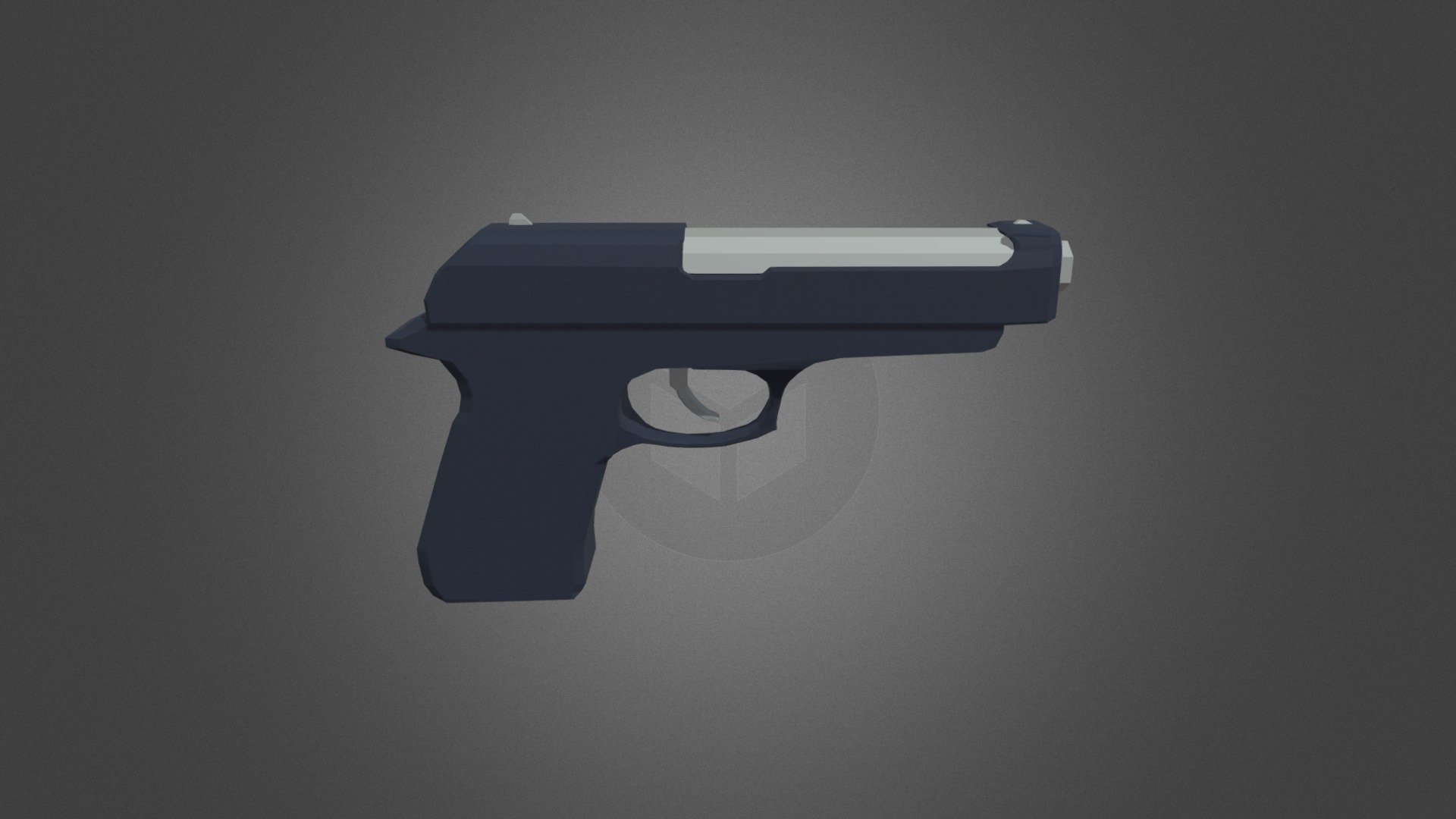 Pistol - 3D model by Tanawat_Akk [1deeaee] - Sketchfab