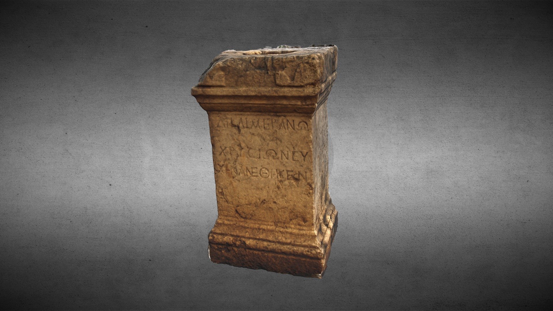 Roman altar - 3D model by Б.Борисов (@Rezos) [1def16f] - Sketchfab