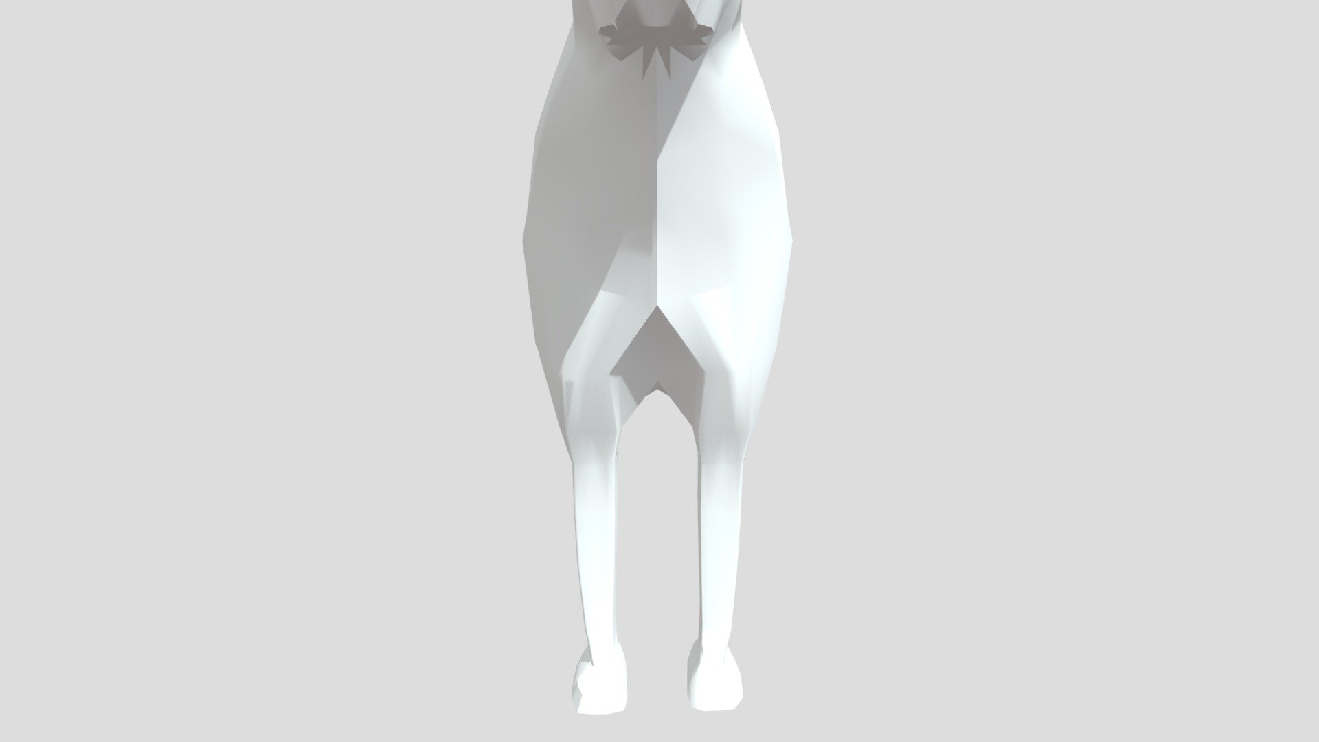 Untextured Dog - Download Free 3D model by Arigami [1df0066] - Sketchfab