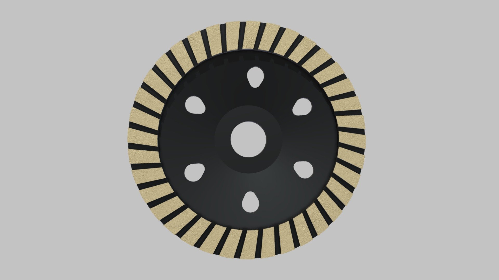 Diamond Wheel - 4" Diamond Cup Wheel - 3D model by TBA Philippines ...