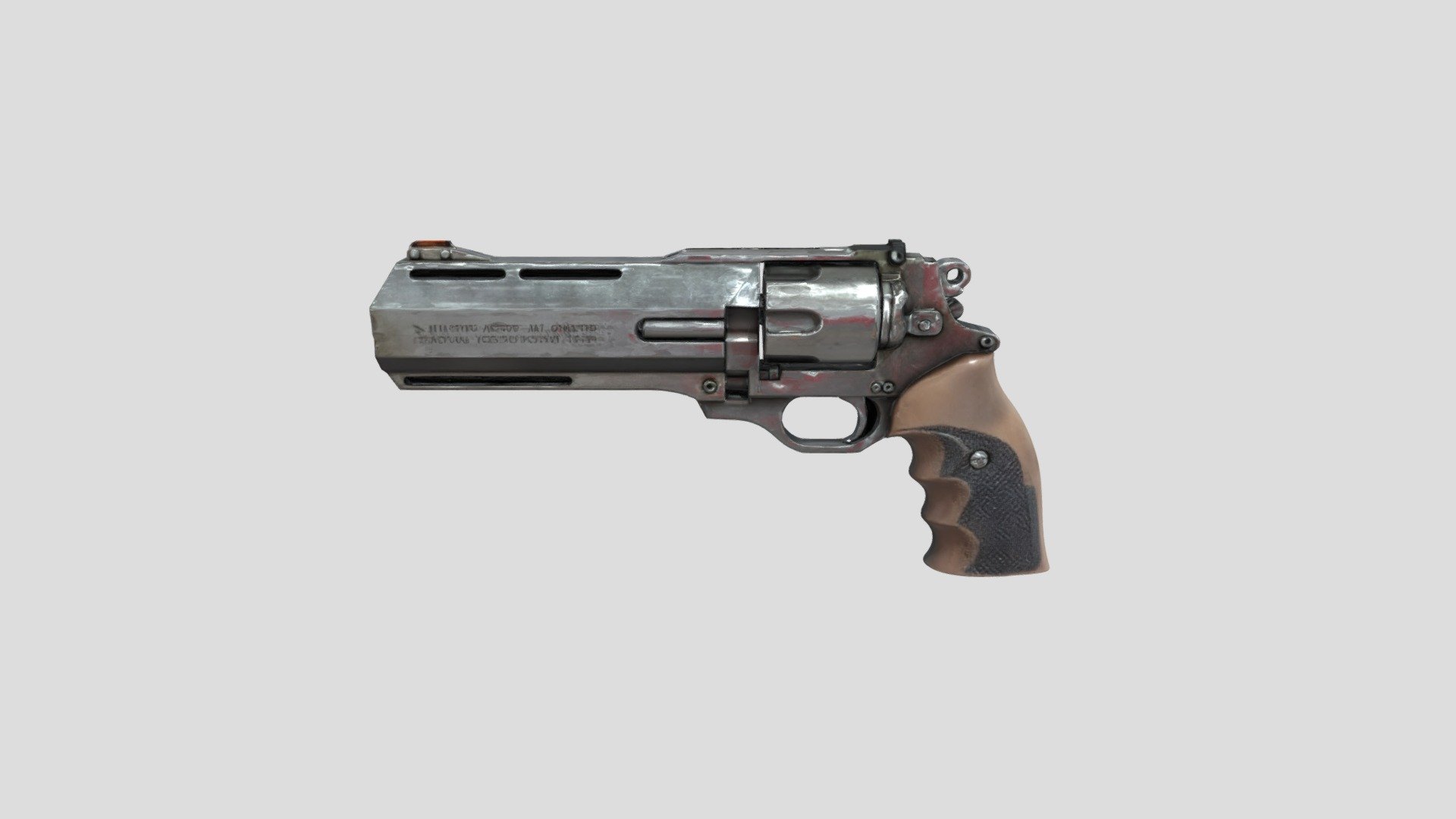 Futuristic Revolver - Download Free 3D model by ozernijgennadij ...