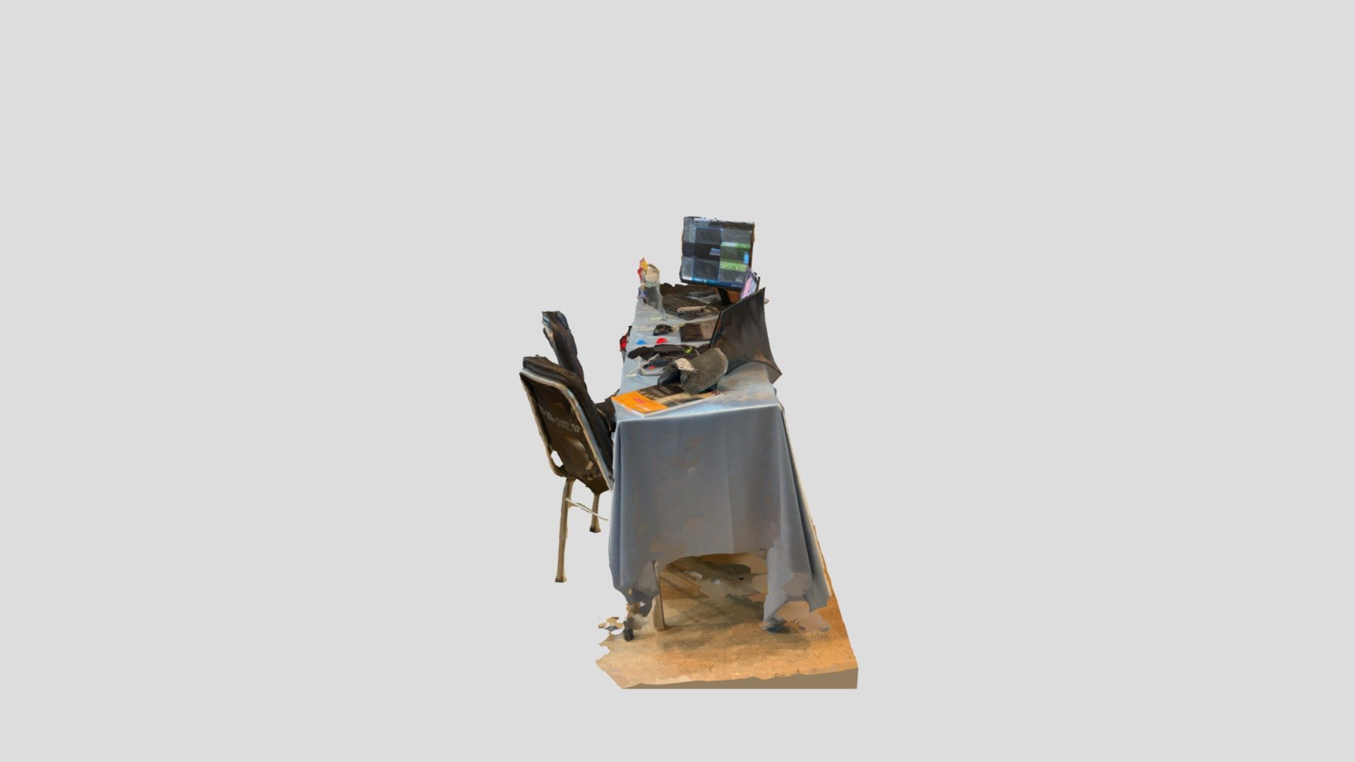 Study Chair - 3D model by ponchartl [1df40f1] - Sketchfab