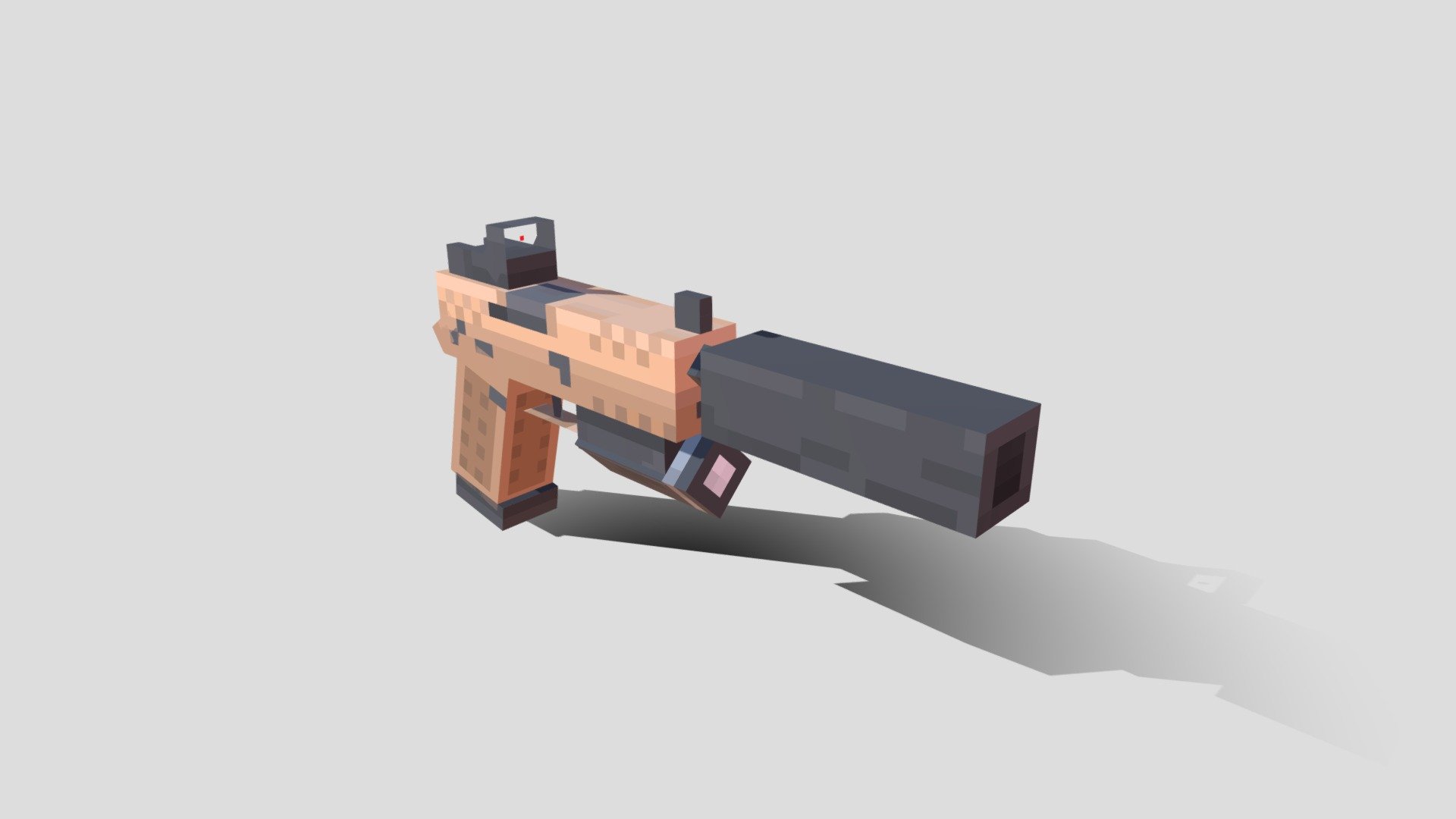 FN FNX Tactical Low Poly - 3D model by Rivfelt1206 [1df4d50] - Sketchfab