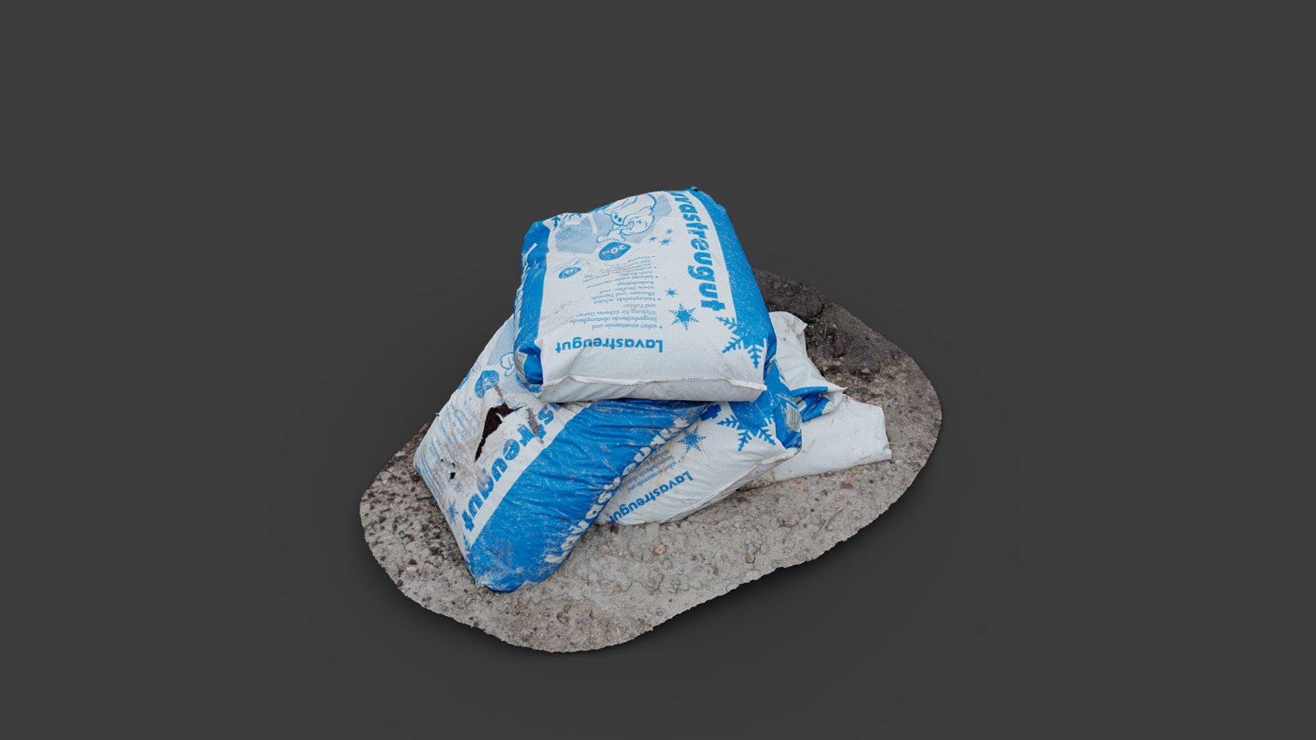 Road Salt Bags 3D Scan - Buy Royalty Free 3D model by Ben Berger ...