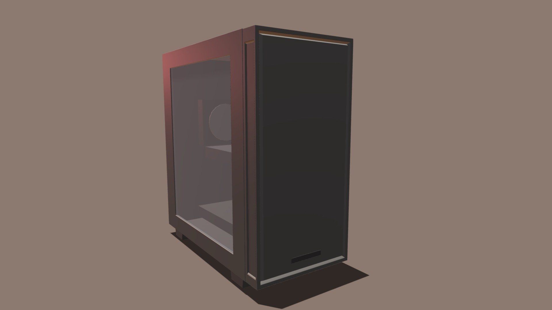 Low Poly Standing Computer Tower (size accurate) - Buy Royalty Free 3D ...