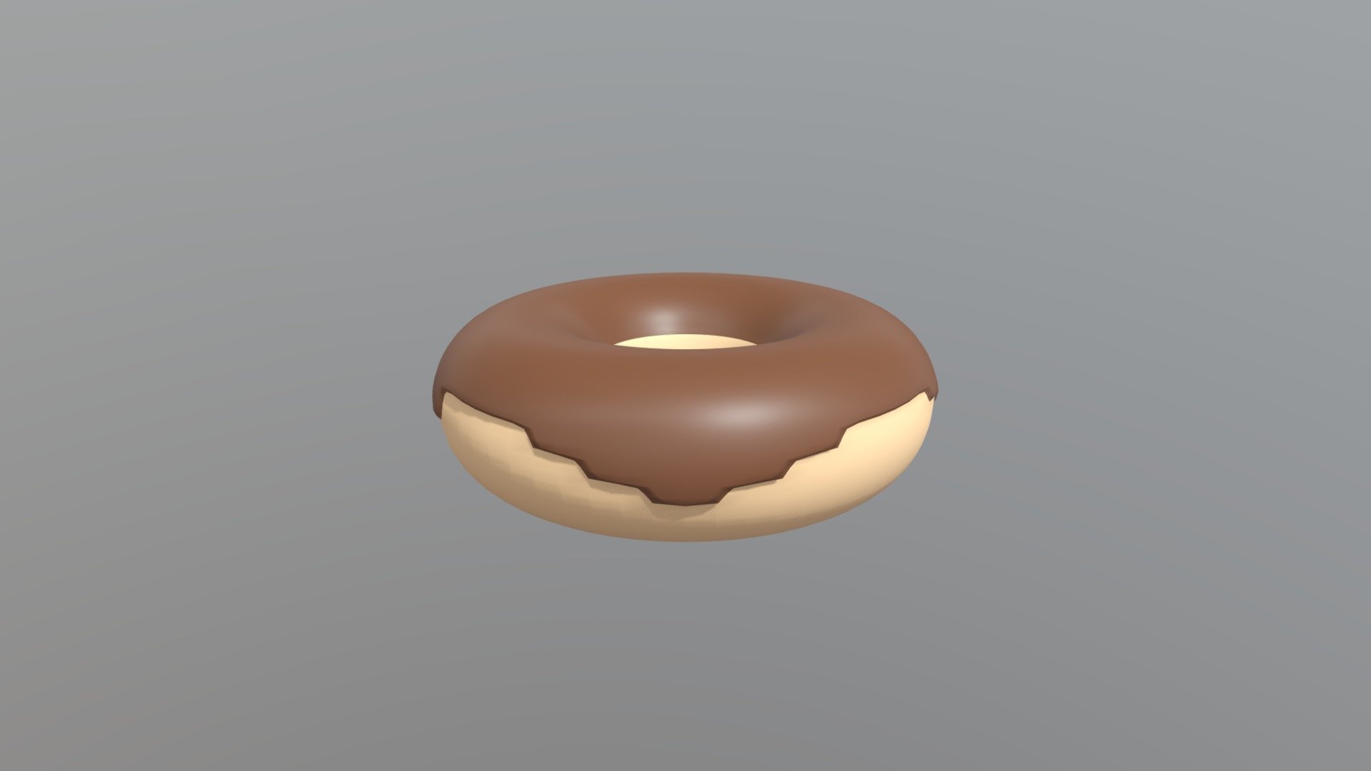 Brown Doughnut - 3D model by PerChristianNordholm [1df6b12] - Sketchfab