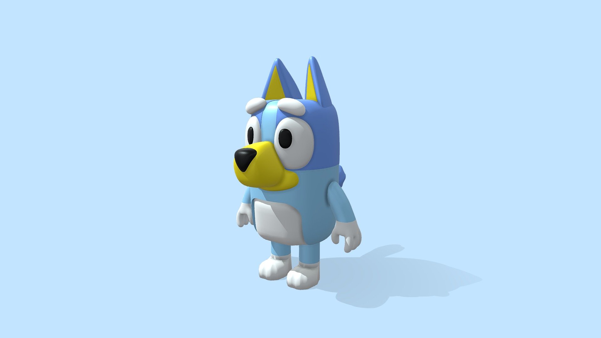Bluey Minifigure (3D Print) - Download Free 3D model by Autumn Flowers ...