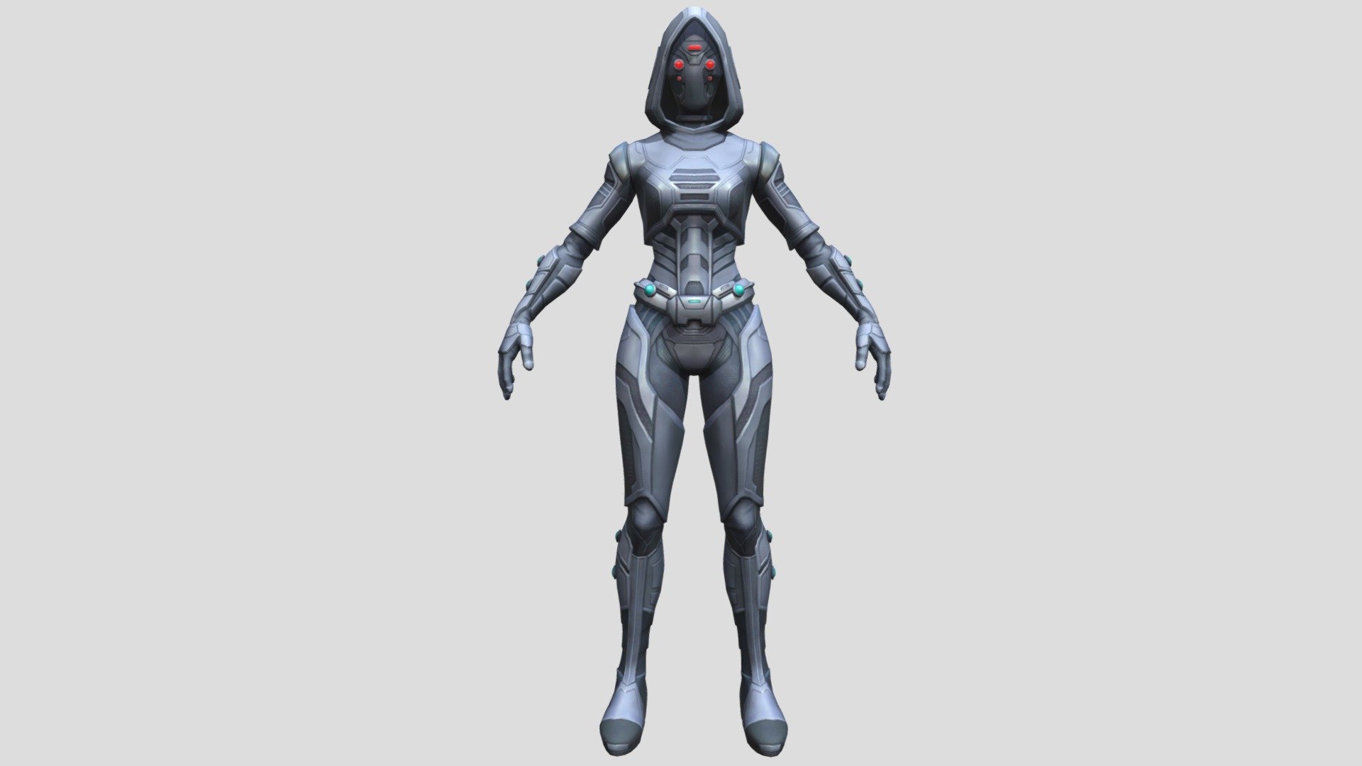 Ghost(Textured)(Rigged) - Download Free 3D model by 3D MODELS ...