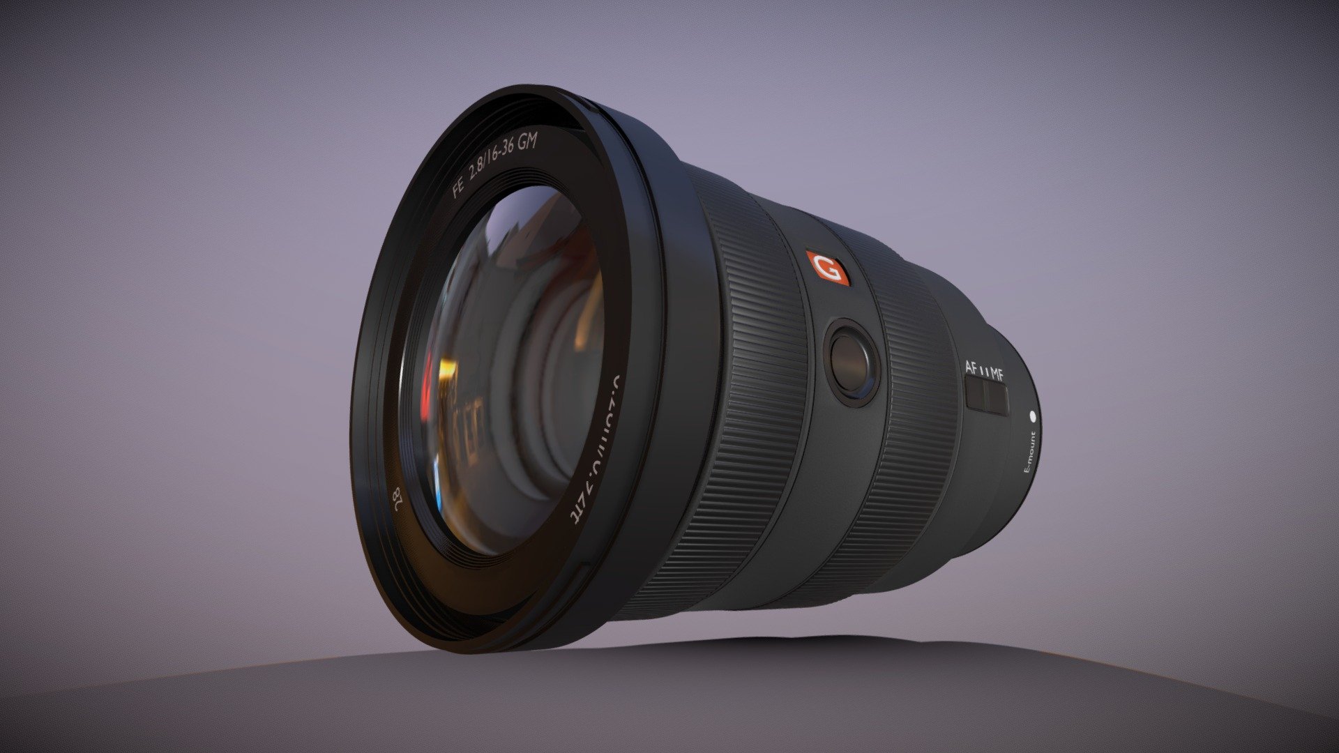 Sony Camera Lense Sketchfab - 3D model by davoda3d (@dodoop) [1df7359 ...