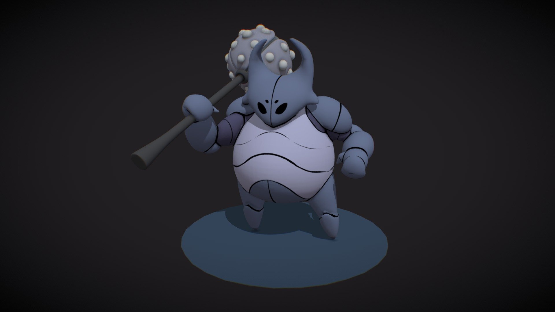 False Knight - Hollow Knight Stylized - Download Free 3D model by ...