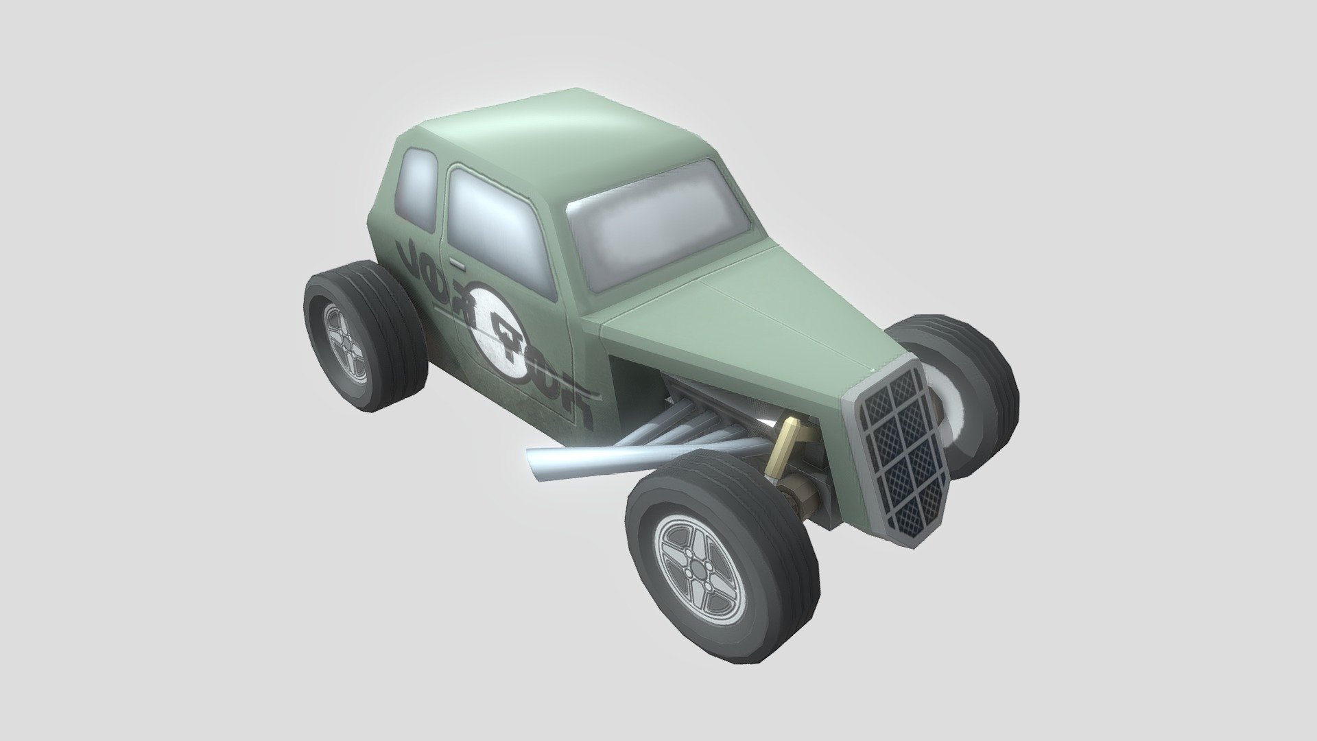 Hot Rod - Download Free 3D model by Yudha Mfr (@yudhamfr) [1dfb205 ...